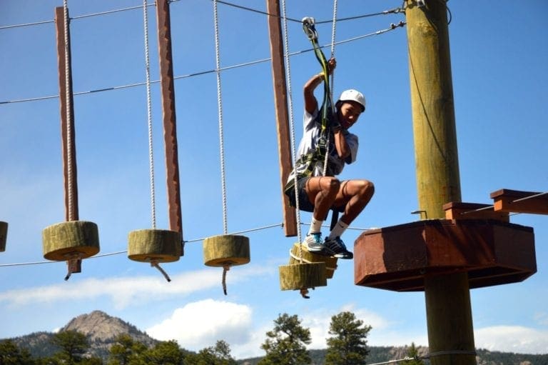 Experience Estes Park's ONLY Aerial Adventure Park